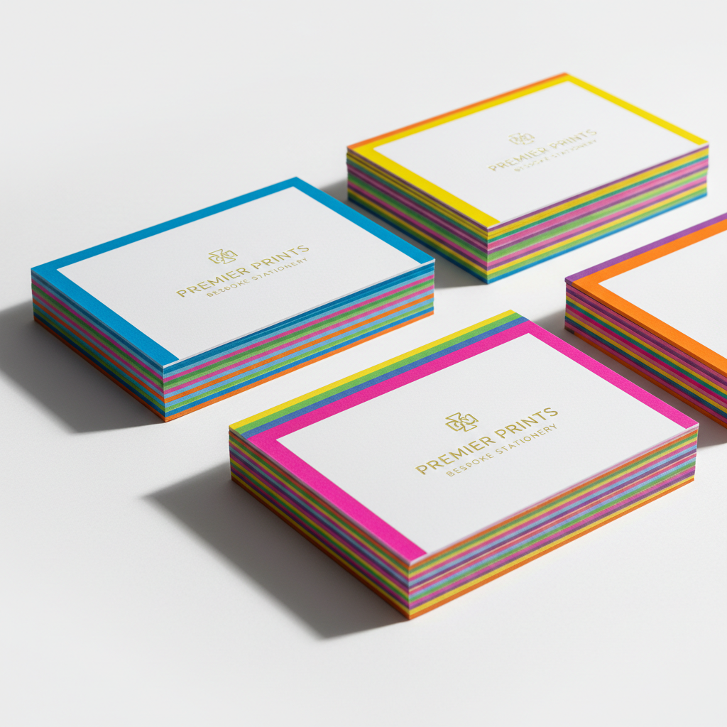 Painted Edge Cards